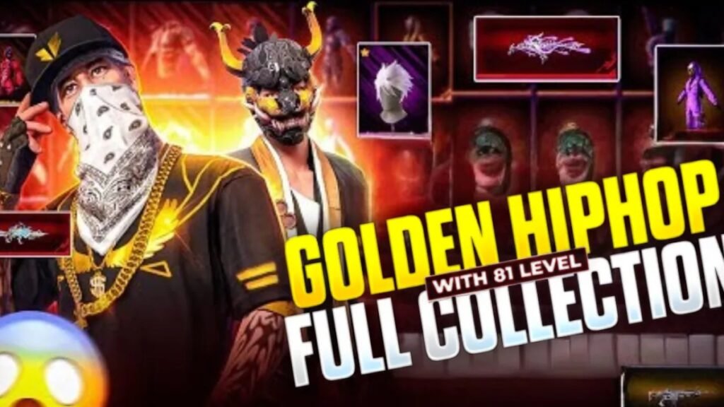 Free Fire Max Golden Hip Hop Bundle 2025: A Bold Mix of Style, Swag ...